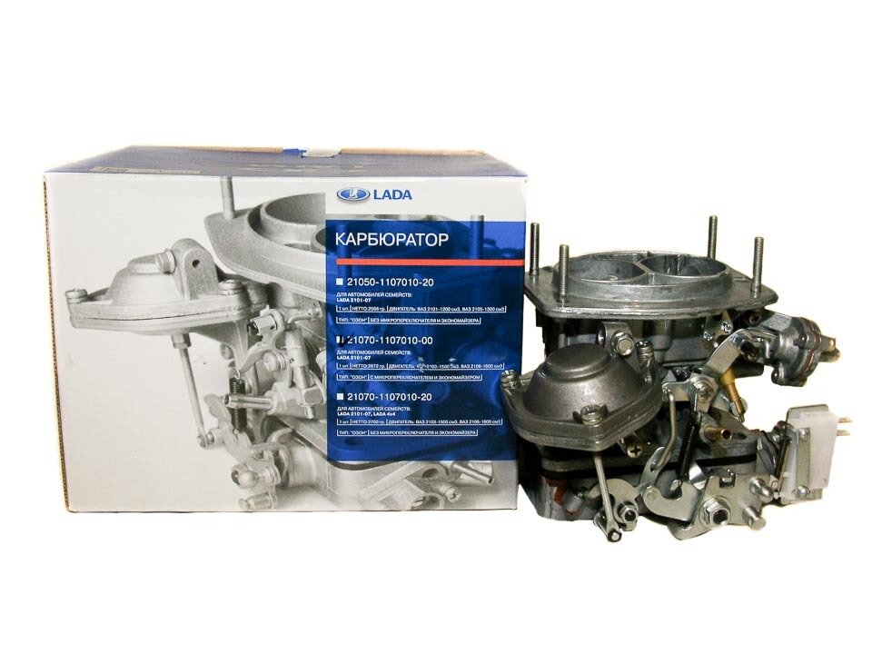 Карбюратор 2107-00 "ДААЗ"(с микропер)(ВАЗ-2107,053,074 дв1,5-1,6) (упаковка Лада-Имидж)