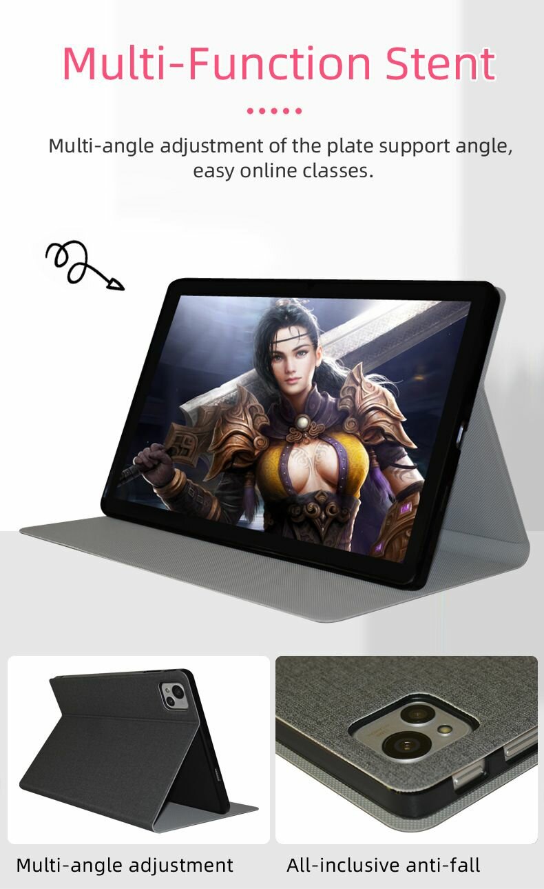 Чехол для планшета Blackview Tab 13/Tab 13 Pro/Oscal Pad 13 + Bluetooth Keyboard (Русский))