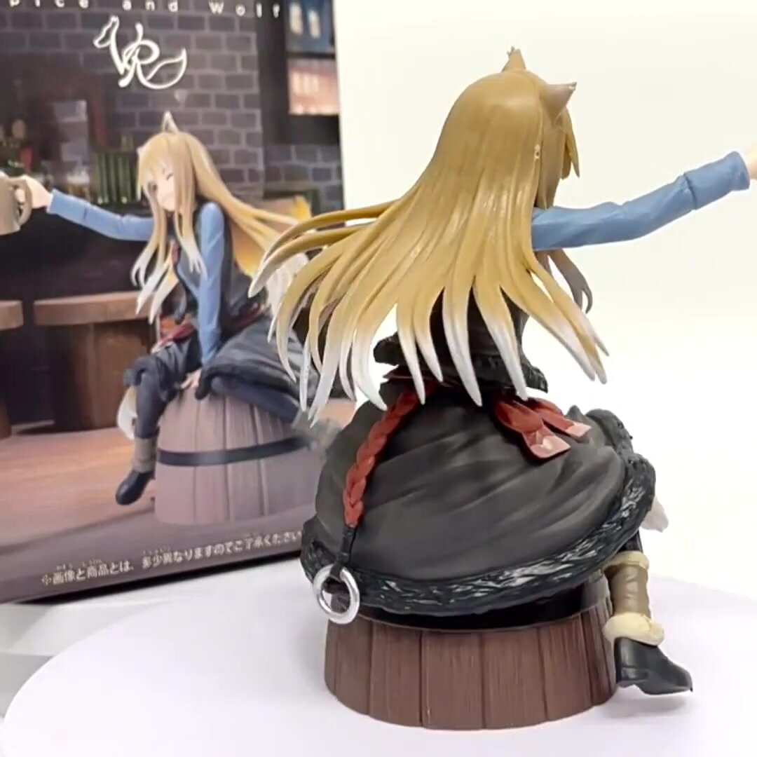 Аниме Фигурка Волчица и пряности Холо барная версия / Holo 15cm