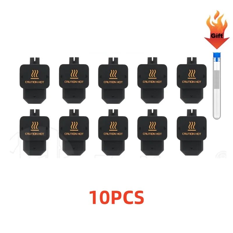 Силиконовые носки для сопла Bambu Lab, 10PCS