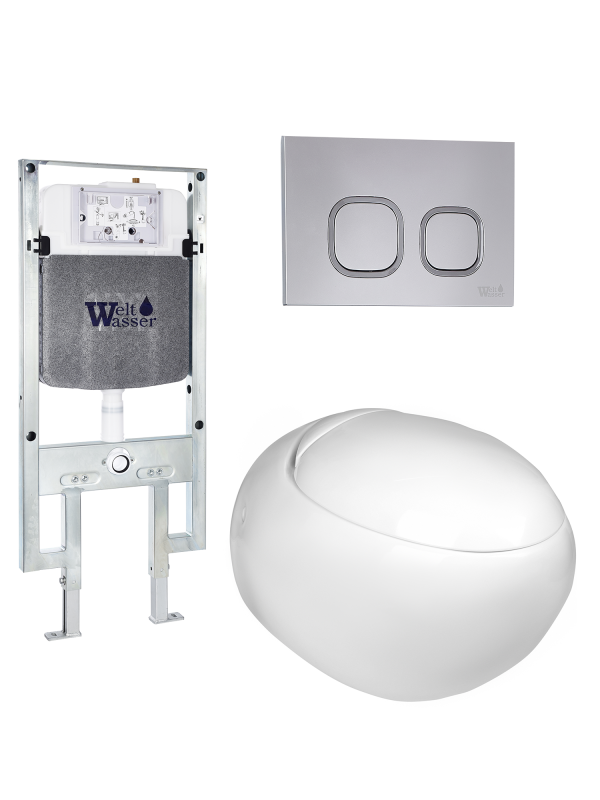 WeltWasser Комплект AMBERG 497 ST + JECKENBACH 004 GL-WT + AMBERG RD-CR WeltWasser
