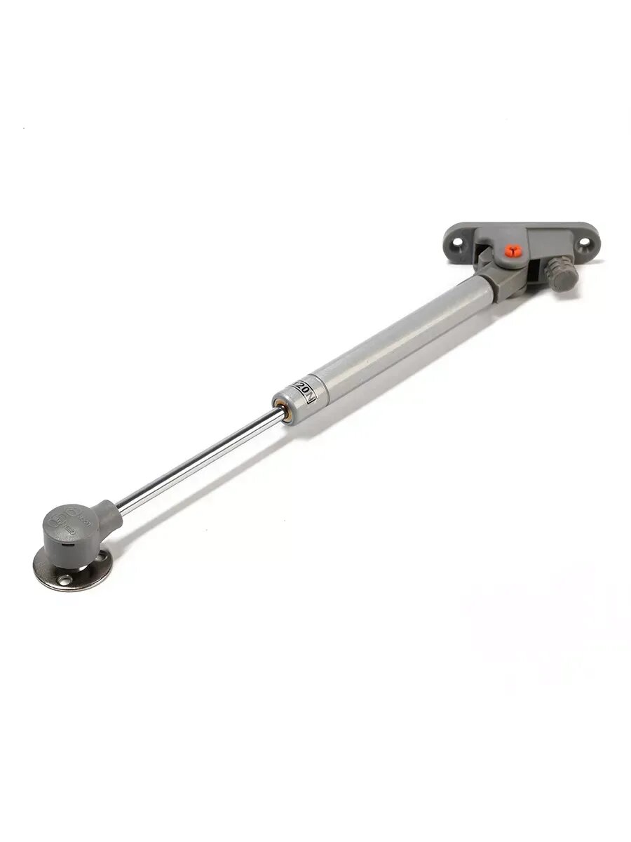 Газлифт мебельный 120N, с доводчиком, бесшумный