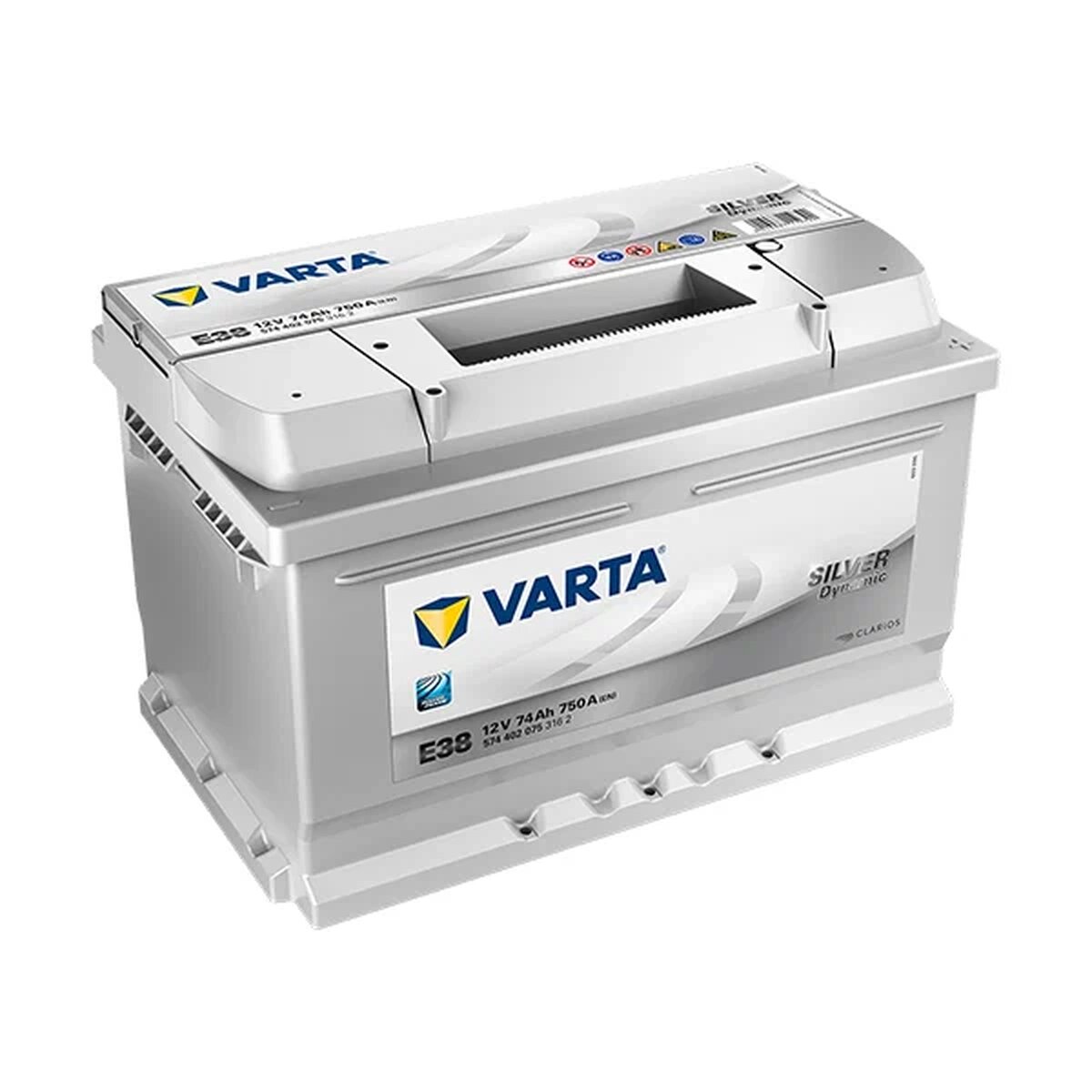 Аккумулятор VARTA SILVER DYNAMIC 74 Ач 750А О/П 574 402 075