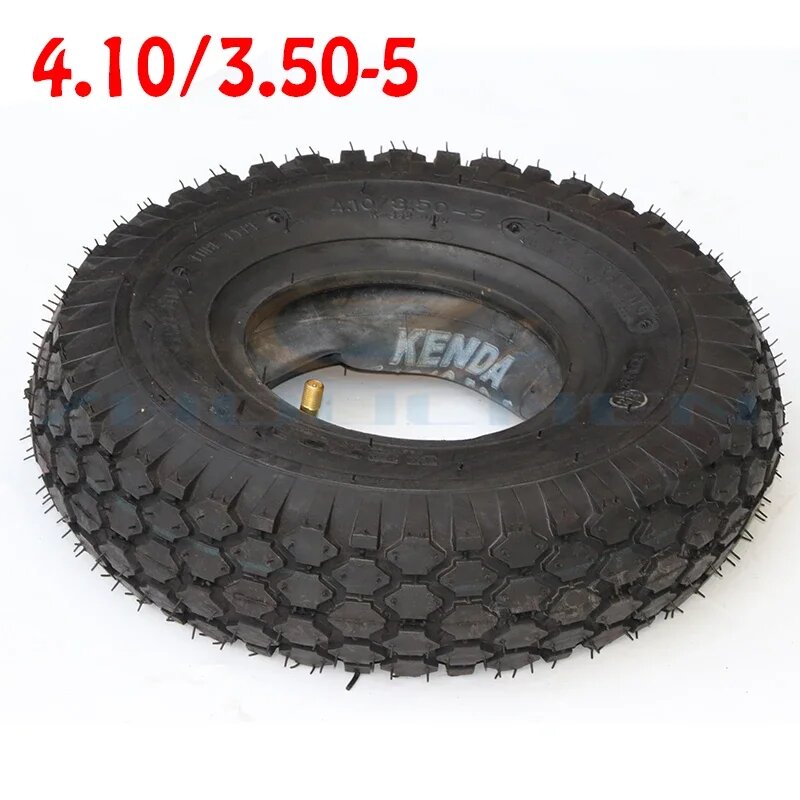 Шина 4,10/3,50-5 и внутренняя трубка подходят для 49cc Mini Quad Dirt Bike, скутера, квадроцикла, багги, газового велосипеда, мотоцикла