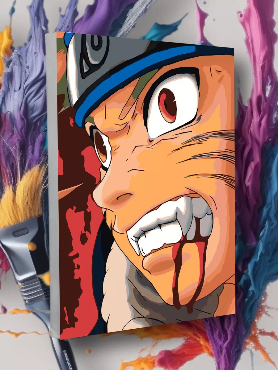 Картина по номерам Наруто