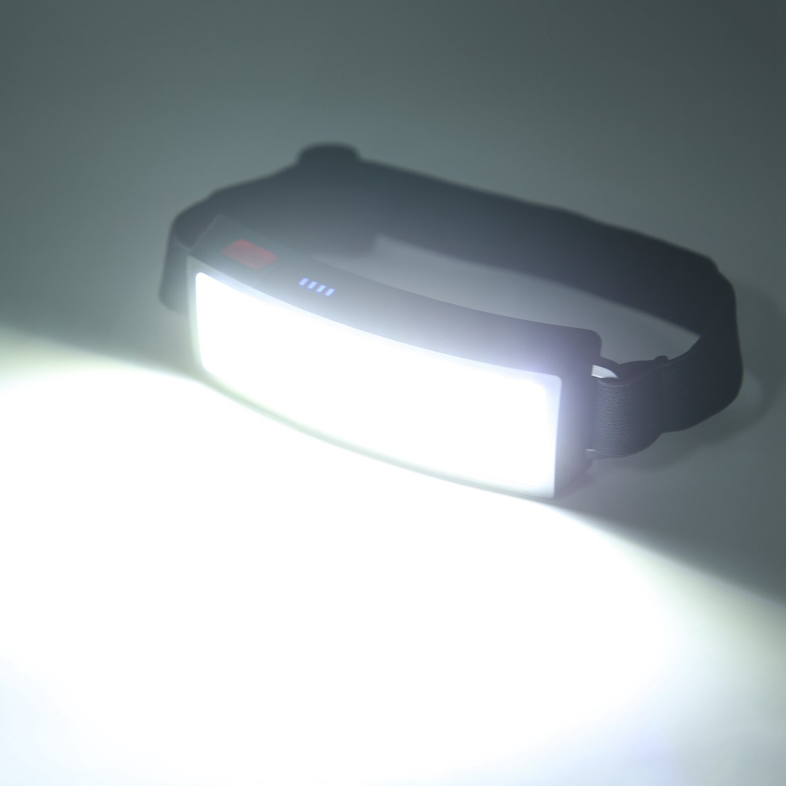 Сверхлегкая фара с зарядкой через USB, прожектор для кемпинга, COB, налобный фонарь для езды на велосипеде, кемпинга