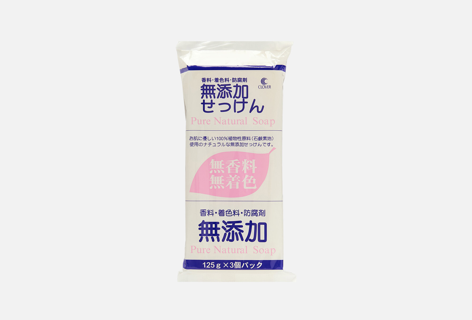 Твердое мыло CLOVER Pure Natural Soap
