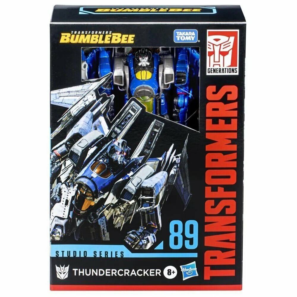 Трансформеры игрушки Hasbro Transformers Toys Studio Series SS89 Voyager Transformers: Bumblebee Thundercracker (16.5cm) F3174