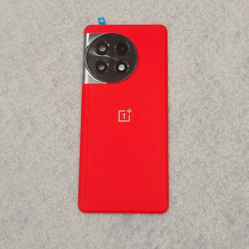 Оригинальная задняя стеклянная крышка для Oneplus 11R/ACE 2, крышка батарейного отсека, корпус задней двери, запасная часть для 1+ Ace2 One Plus 11R, Red