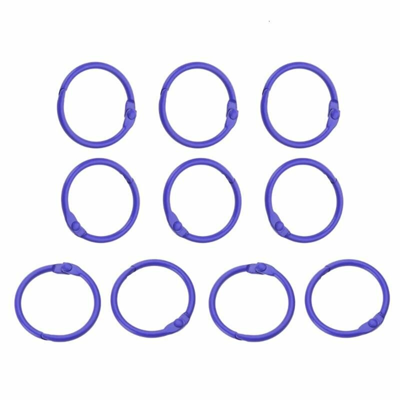 Металлические кольца для переплета, Фиолетовый