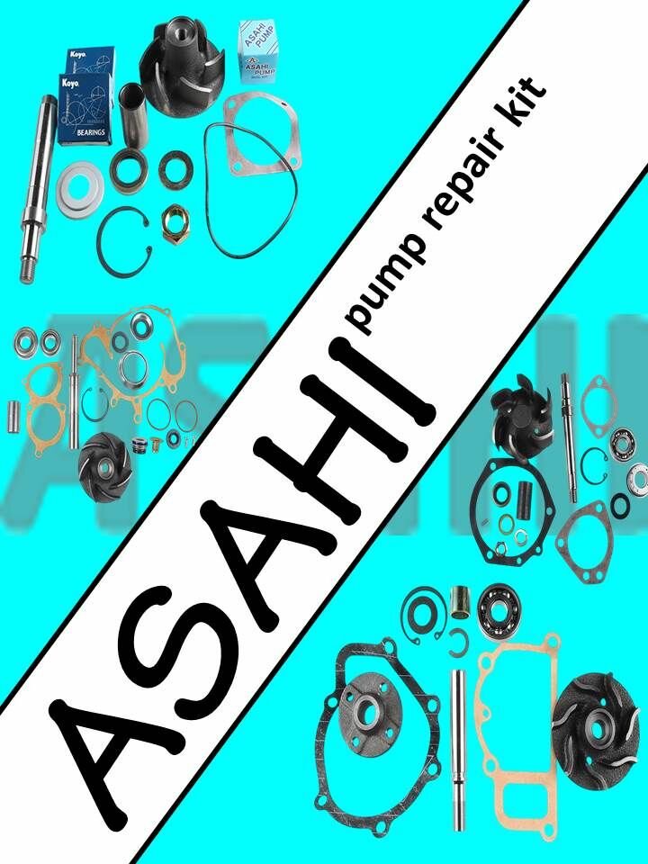 Ремкомплект водяного насоса ASAHI B4287; Двигатель 12PC1; OEM 1-13610-637-2