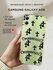 Чехол на Samsung Galaxy A06 / Самсунг Галакси А06 с принтом "Кресты паттерн чёрн...