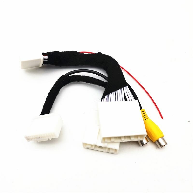 Кабель-переходник для камеры заднего вида 28-pin и 24-pin для Toyota Avalon Land Cruiser Prado