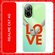 Чехол на Realme C67 4G / Реалми C67 4G с принтом "Love holding hands - 14 феврал...
