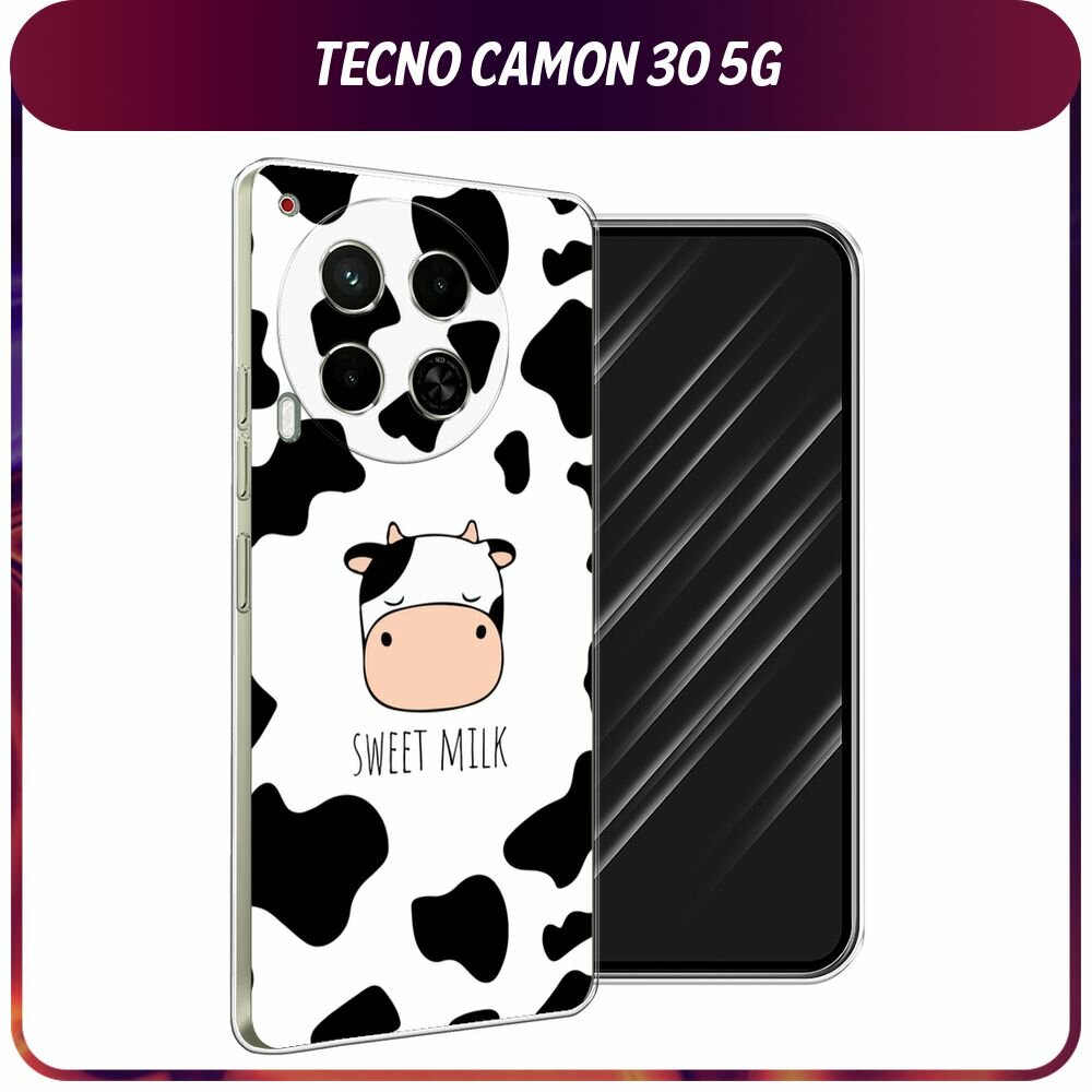 Чехол на Tecno Camon 30 5G / Текно Камон 30 5G с принтом Sweet milk