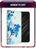 Силиконовый чехол на Honor 7X / Хонор 7Х с принтом "Голубая орхидея"