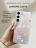 Чехол на Samsung Galaxy S25 FE / Самсунг S25 Фе с принтом "Lucky flowers", прозр...