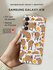 Чехол на Samsung Galaxy A16 / Самсунг А16 с принтом "Капибара паттерн", прозрачн...