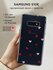 Чехол на Samsung Galaxy S10E / Самсунг Галакси S10E с принтом "Бордовые сердечки...
