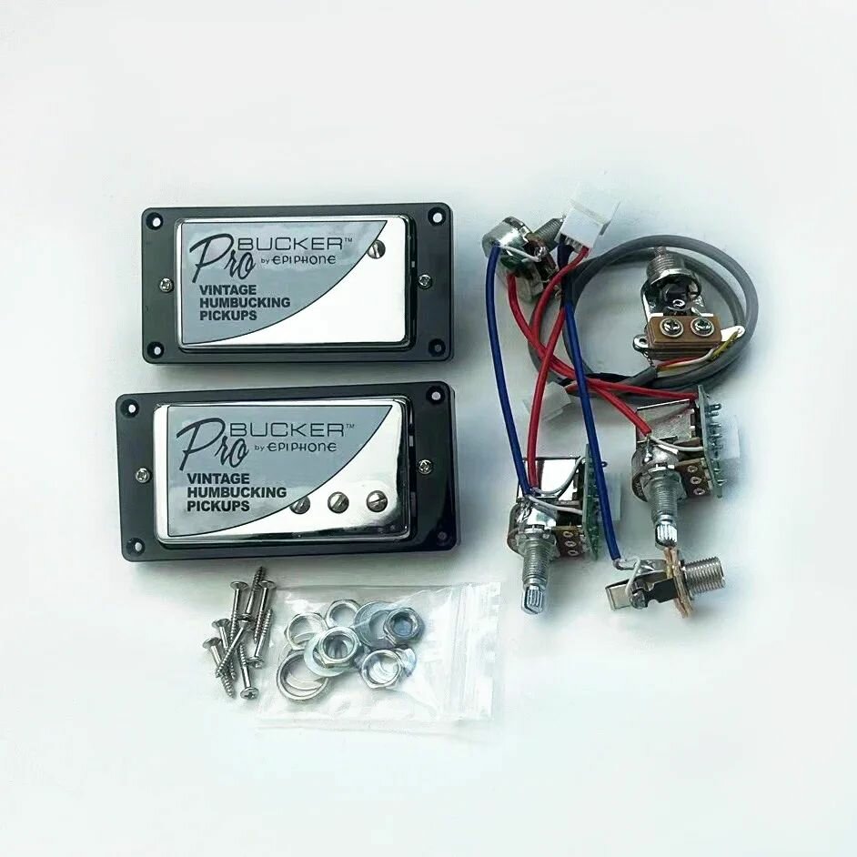 Звукосниматель Epiphone Alnico Классический Bucker PRO Винтажный Хамбакер с жгутом проводов 2v1t