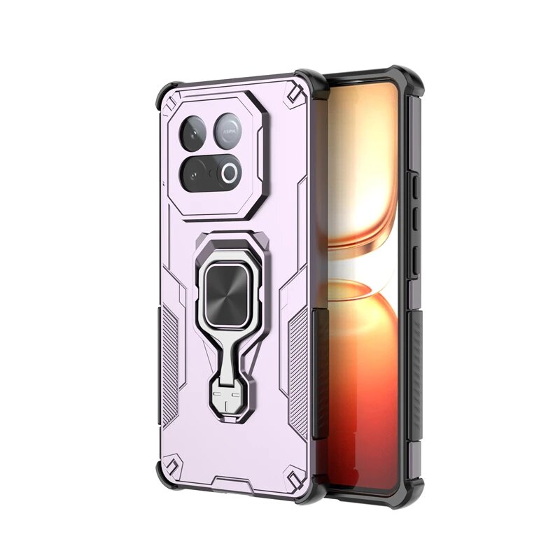 Чехол-держатель для Vivo iQOO Z10 Turbo Plus PurplePink