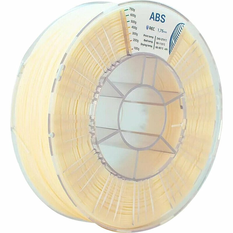 Катушка ABS пластик REC 1.75мм натуральный, 1984905