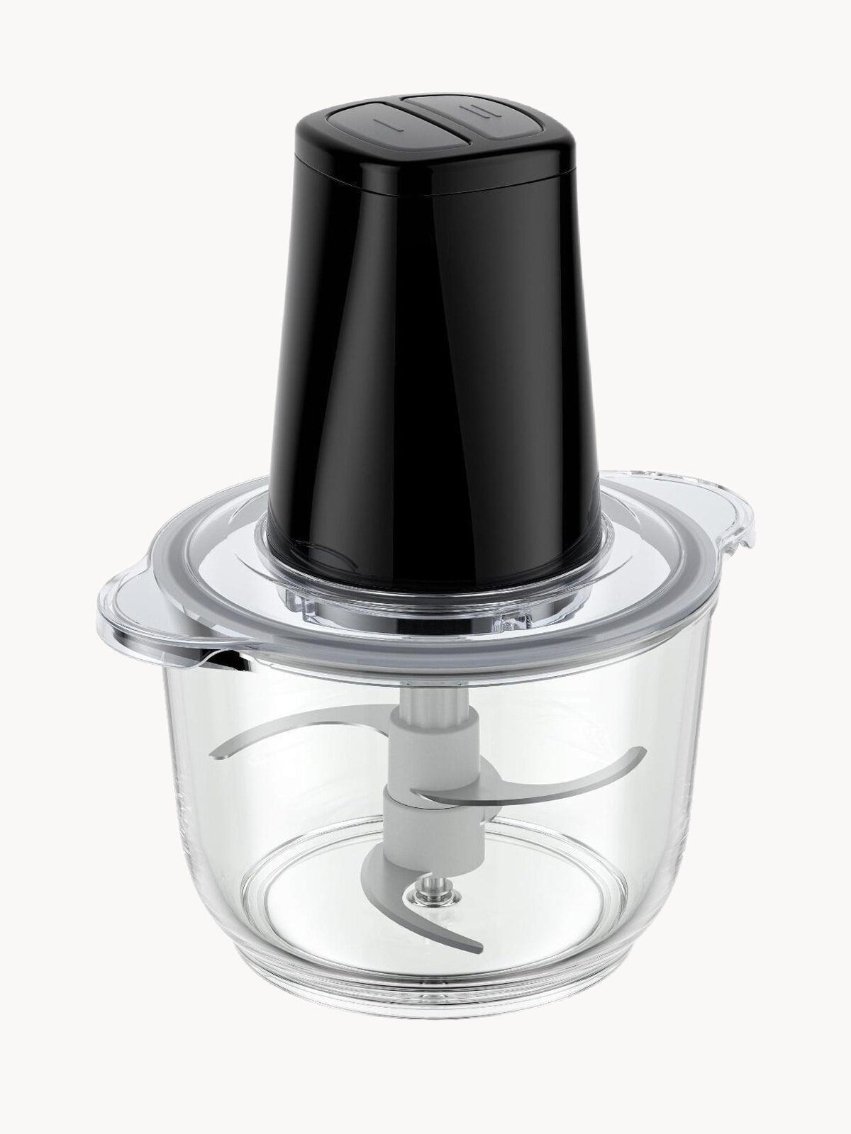 Измельчитель электрический Dumont DMCH-2201, 400 Вт, 2 скорости, чаша-стекло