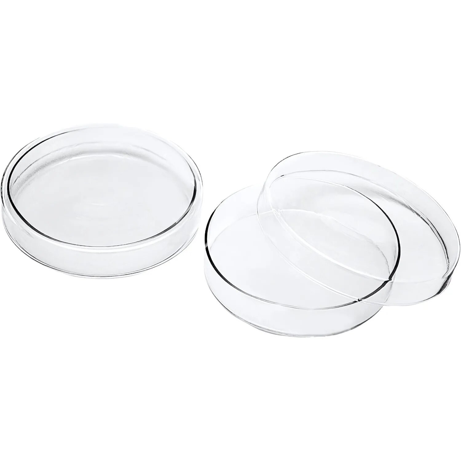 Чашка Петри стекло, 90x18 мм, толщ. стекла1.3 мм, Boro 3.3.10 шт/уп