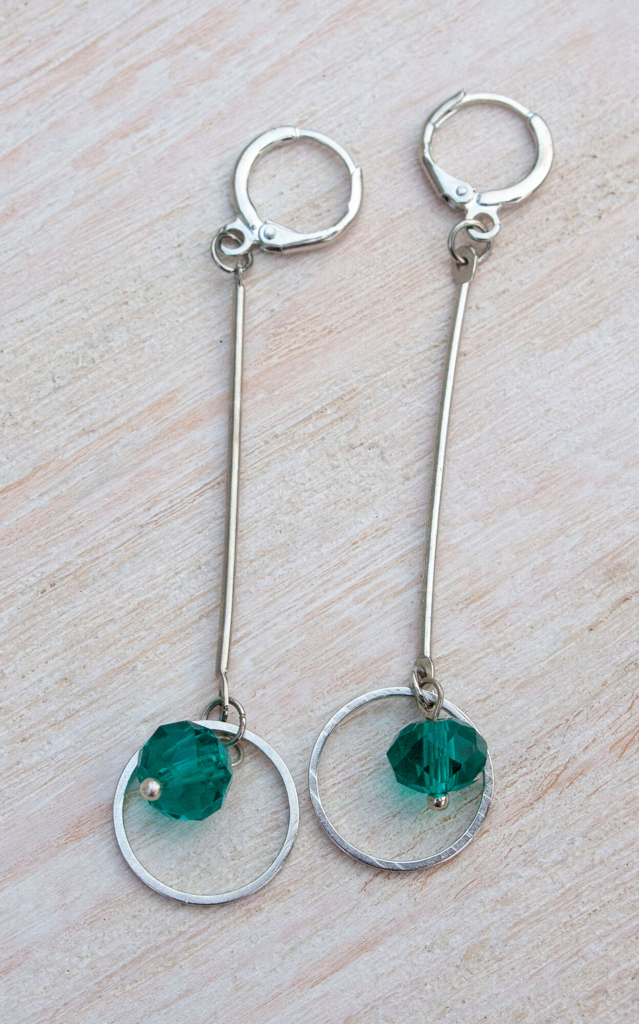 Серьги с подвесками Фламинго-Go!