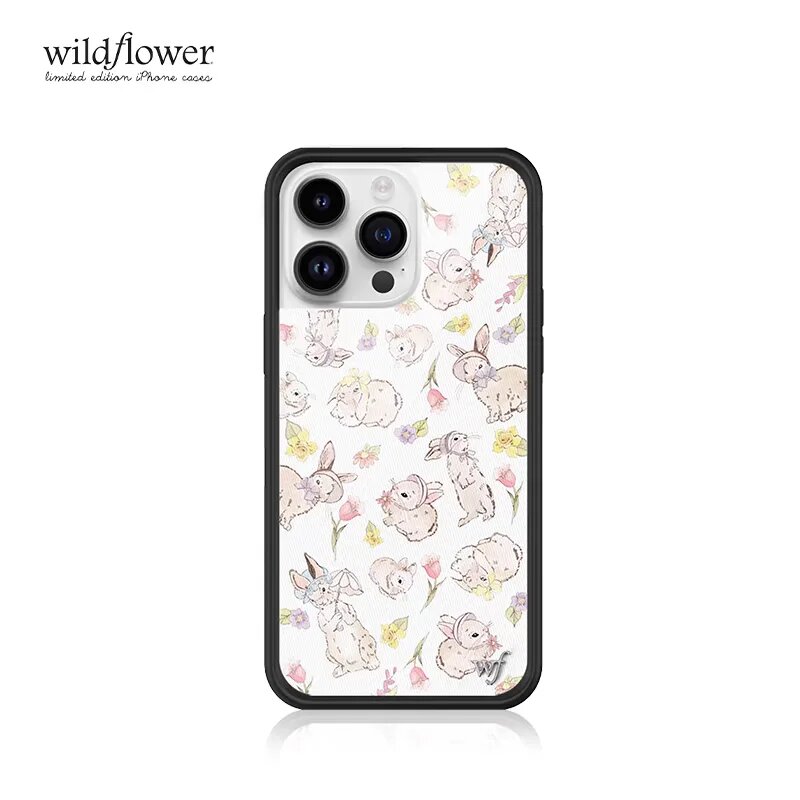 Чехол Wildflower Bunnies and Bonnets для iPhone 16 Pro Max