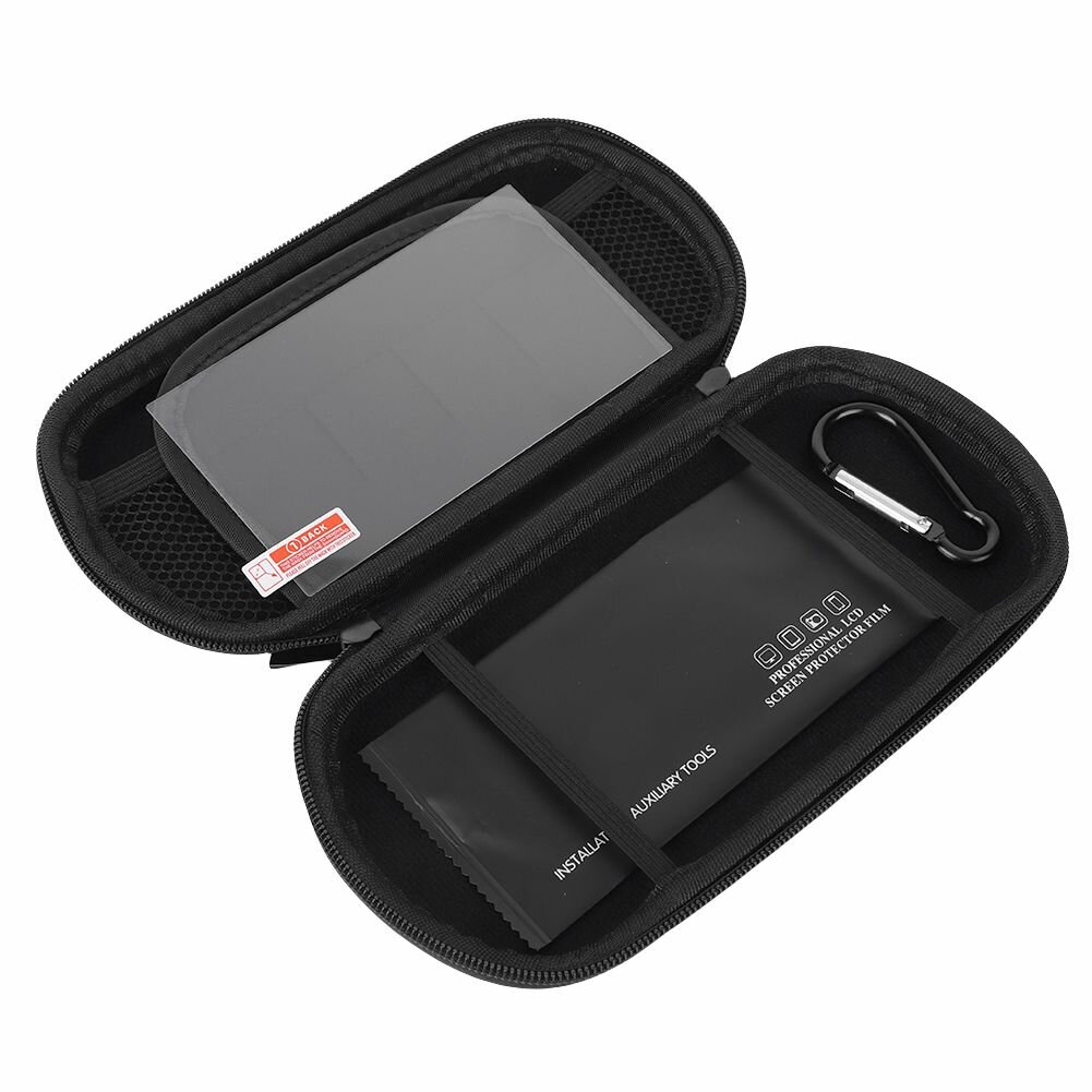 Чехол для портативной игровой консоли TRIMUI Smart Pro с защитным стеклом, комплект для хранения и переноски