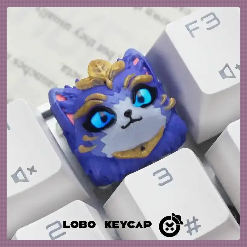 Аксессуары для тематических игр Lol, механические колпачки для клавиатуры