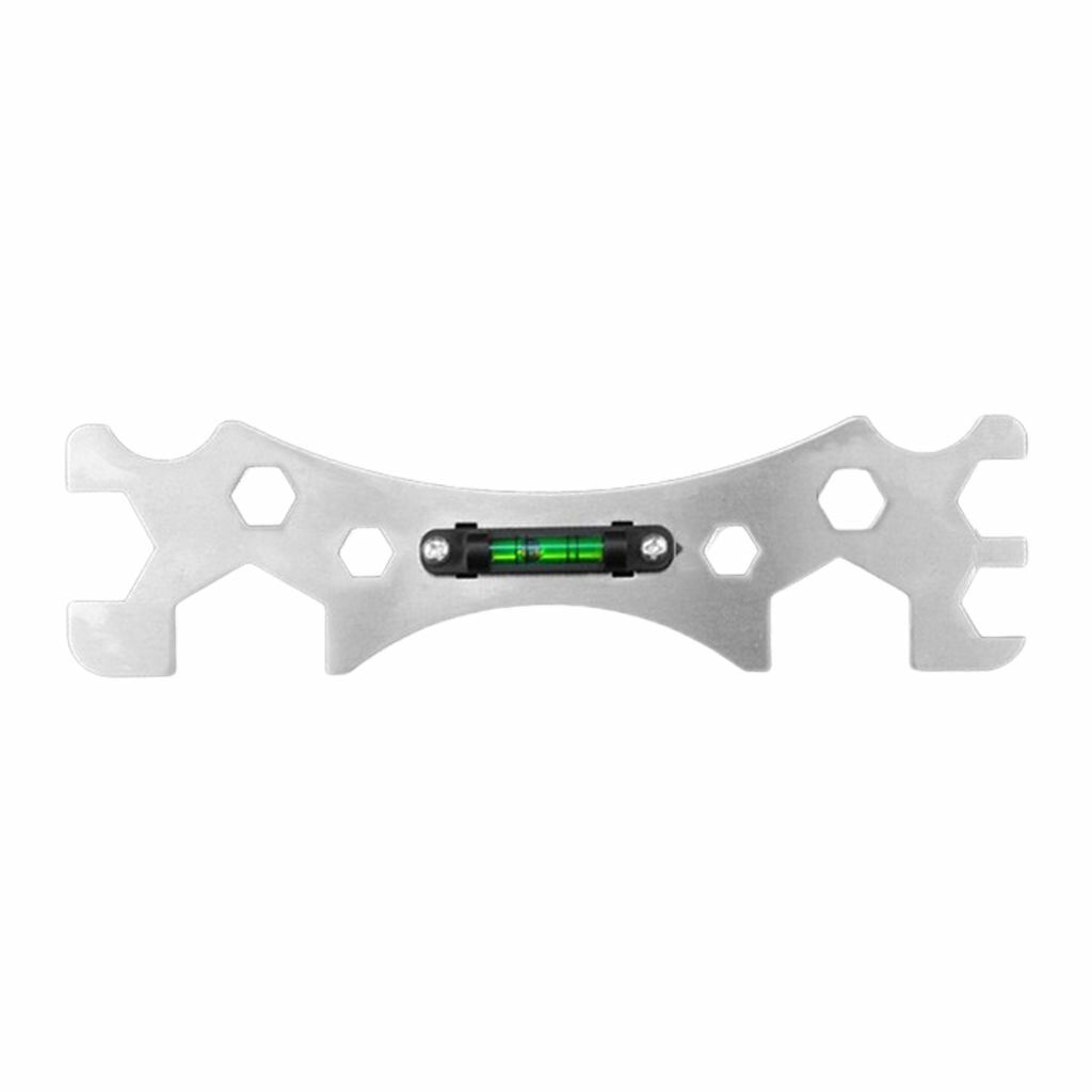 Многофункциональный ключ из нержавеющей стали-горизонтальный ключ для ванной комнаты диаметром 8 32 мм