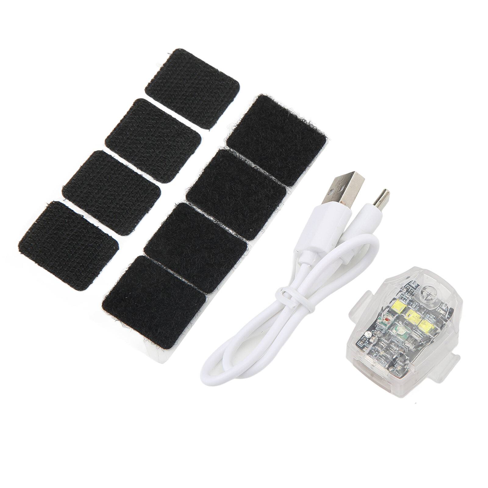 Мини Стробоскопический Светильник для Дронов с Прозрачным Корпусом, 3 Цвета, 10 Режимов, Защита от Столкновений