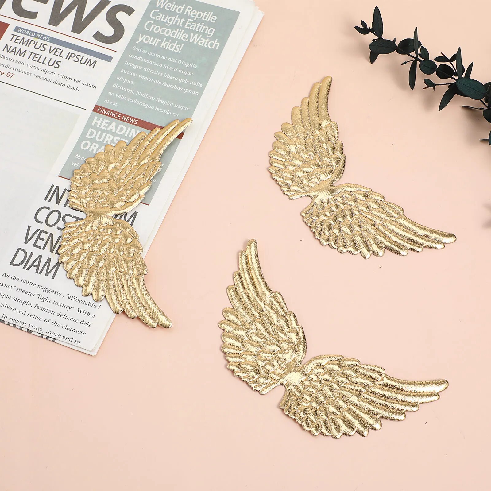 Декоративные крылья для рукоделия 12 штук