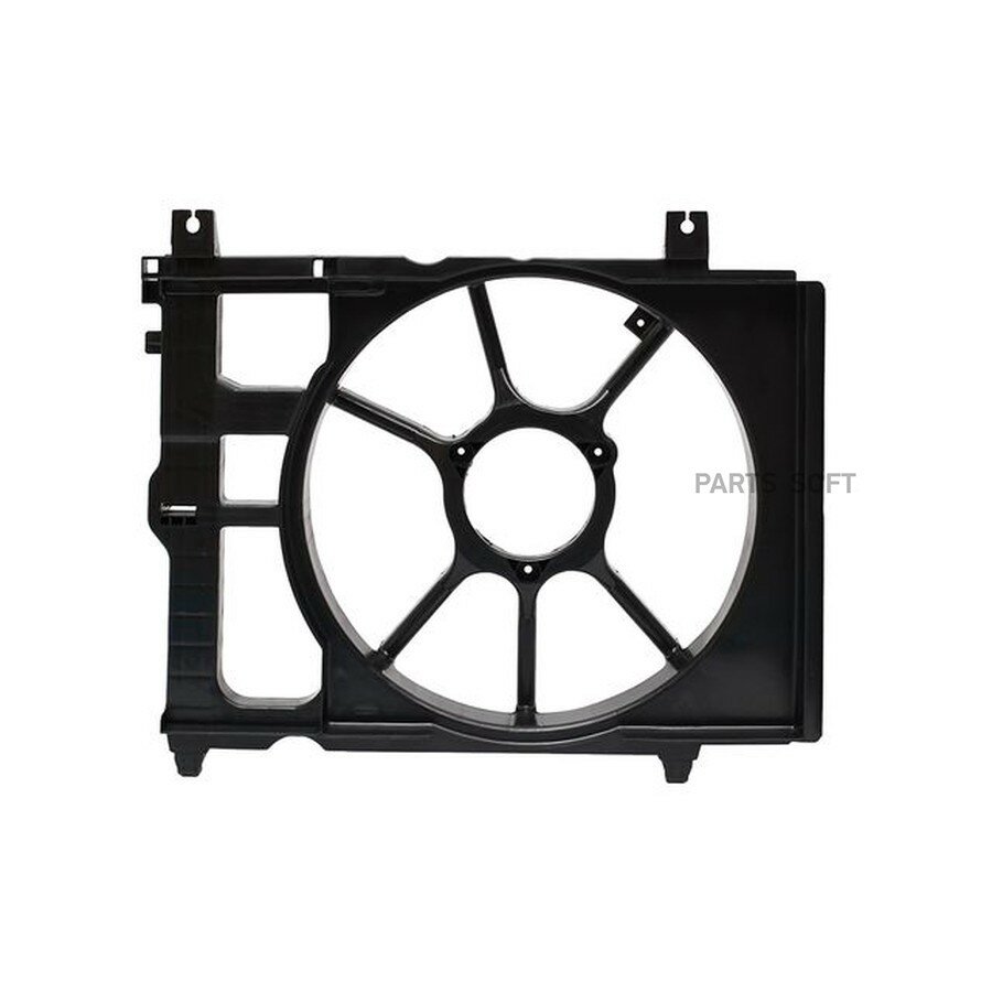 Диффузор радиатора охлаждения Азия TIIDA 2007-/JUKE 2010-2019 от официального дистрибьютора, CASP, артикул 28FS412