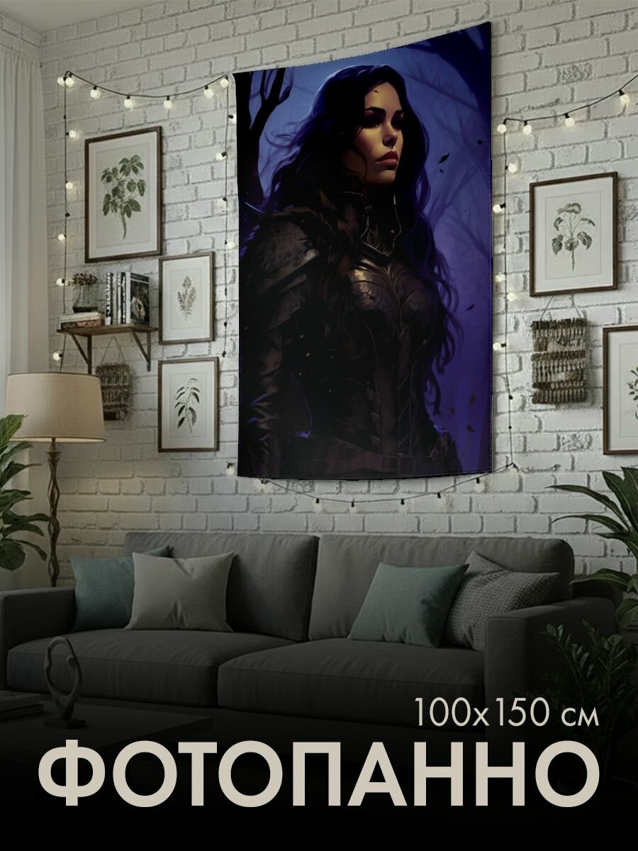 Панно тканевое PrintyFull / 100x150 см / картина маслом