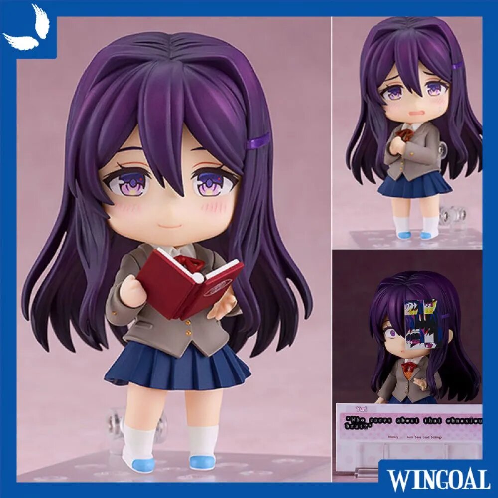 Фигурка Нендороид Доки Доки Литературный Клуб Юри / Doki Doki Literature Club Yuri Подарки для болельщиков (10 см) 2283