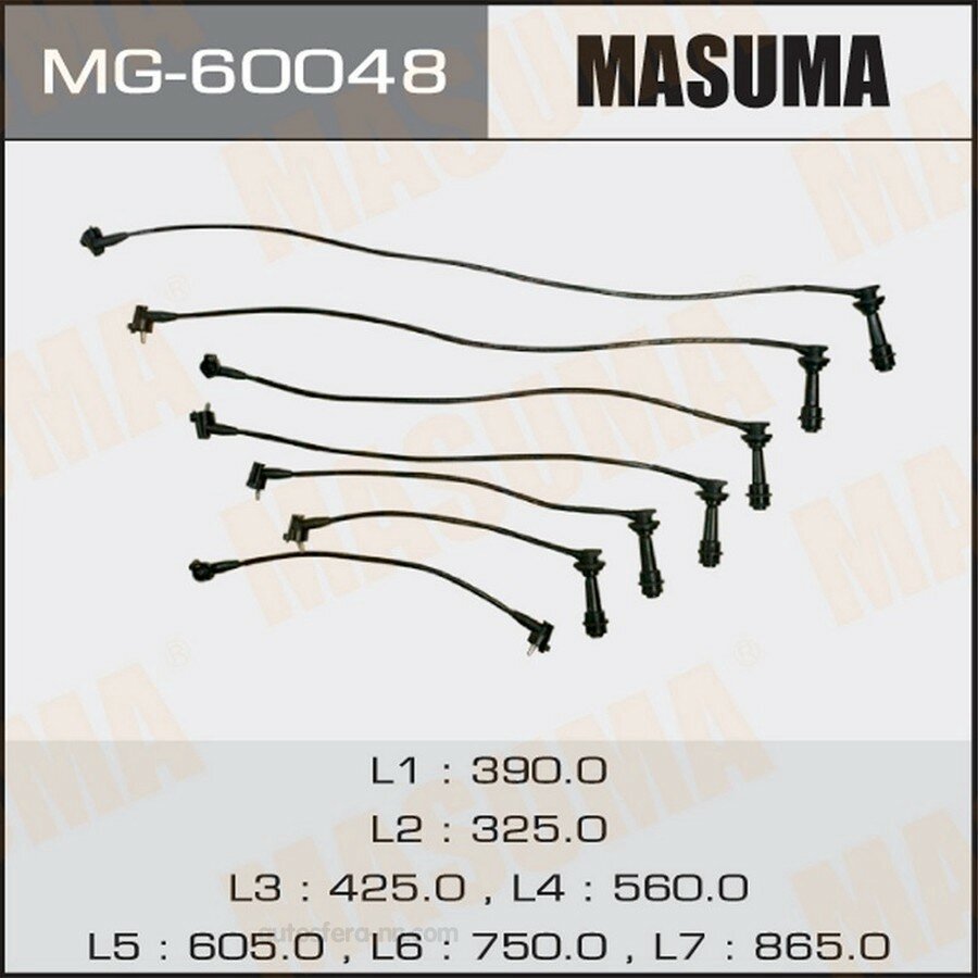MASUMA MG60048 Провода высоковольт. ком/кт