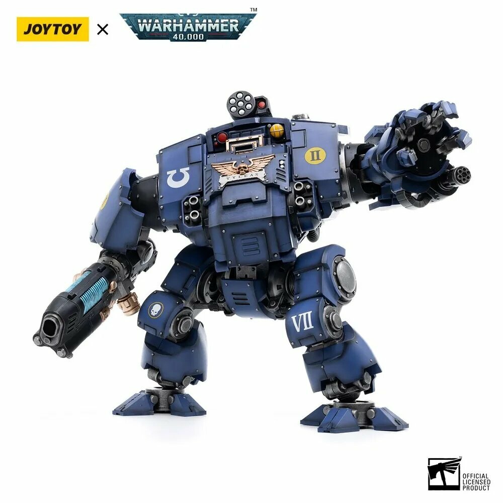 Аниме фигурки JOYTOY Warhammer 40000 1/18 UItramarines Redemptor Dreadnought Brother Dreadnought Tyleas Подарки в виде коллекционных моделей