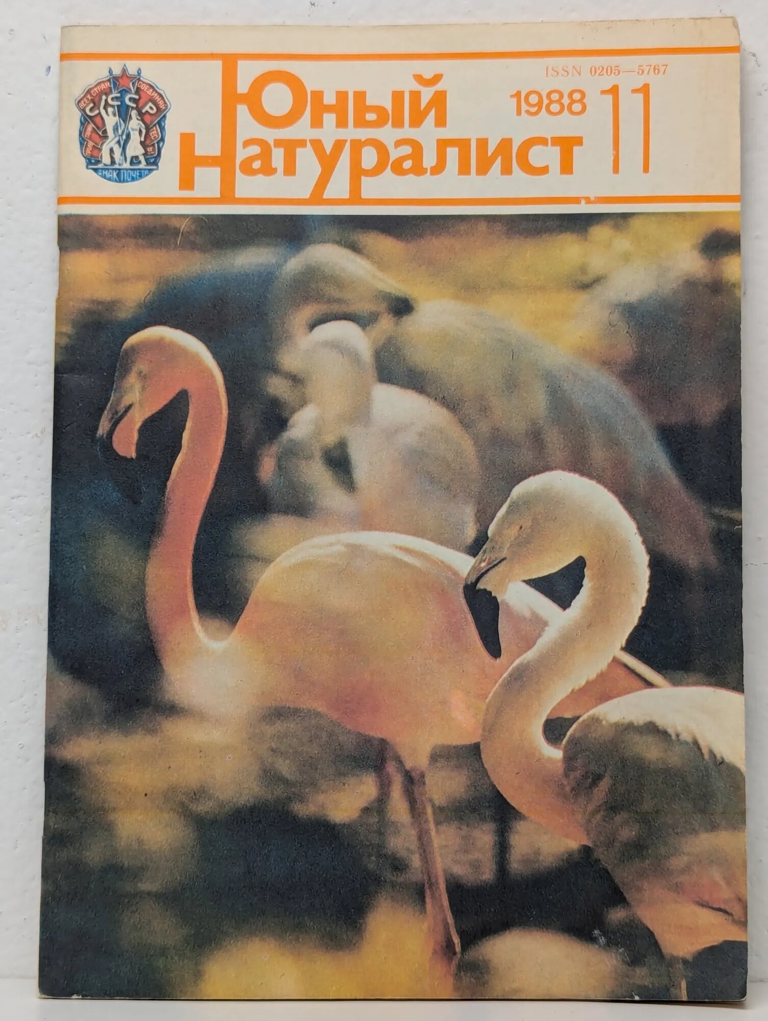 Юный натуралист. Выпуск № 11/1988 1988
