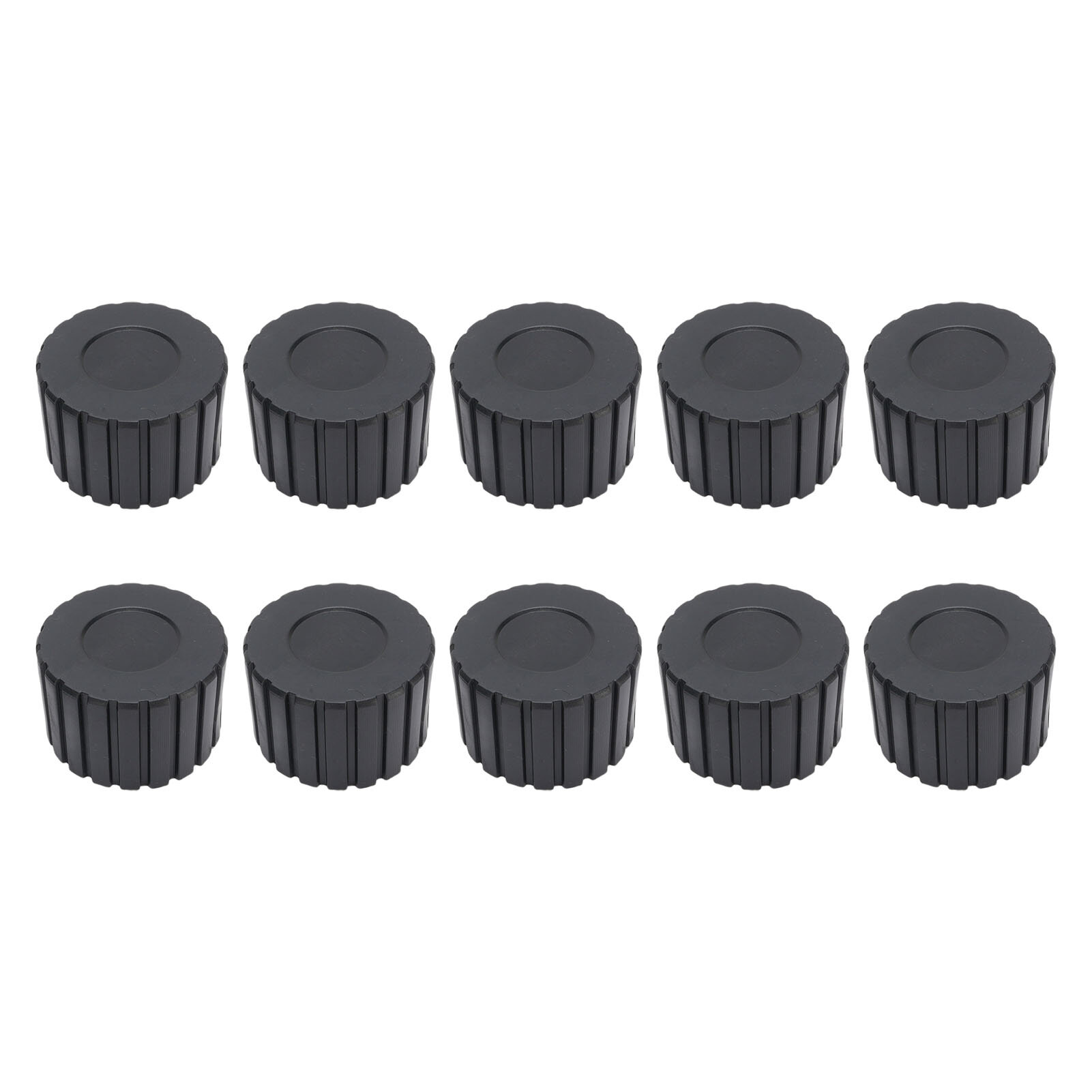 Защитные Накладки: 10 Штук 50 мм Прочные Пластиковые Протекторы Для Ножек Мебели - Антискользящие Заглушки Для Труб Для Защиты Пола Для Спортзала Школы и Дома