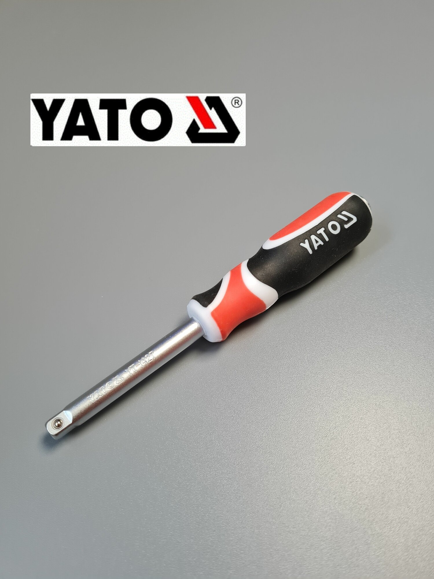 Вороток-отвёртка 1/4 дюйма CrV 150 мм YATO YT-1427-12