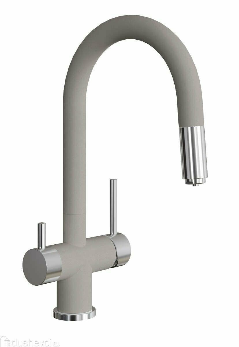 Смеситель Florentina маэстро 337.03Н.2123.305 грей