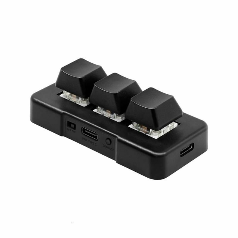 3-кнопочная мини-клавиатура, Черный