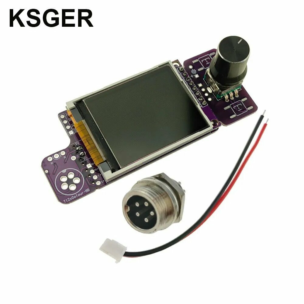 T12 V2.3 контроллер DIY Комплект STC чип сварочная станция головка паяльника 1.8 дюйм электрический инструмент автоматическое резервирование TFT - LCD