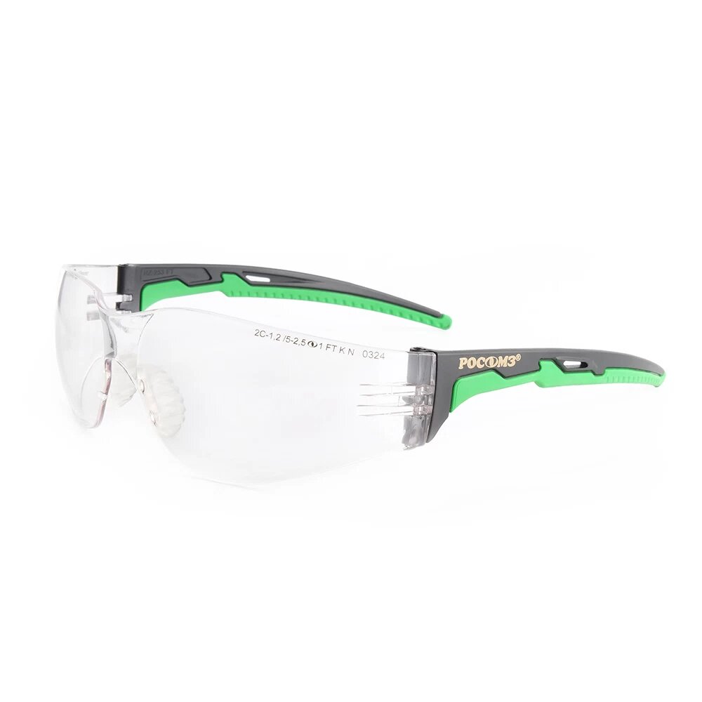 Очки защитные РОСОМЗ О15 Hammer Active Strong Glass открытые с прозрачными линзами антизапотевающие (115714-5) РОСОМЗ 115714-5