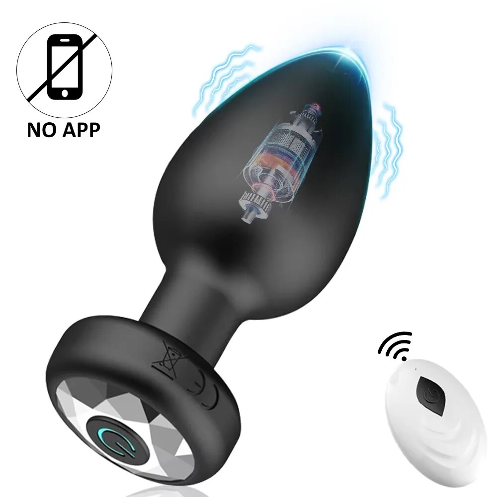 Bluetooth, анальный вибратор, анальная пробка, массажер простаты, женский мастурбатор, дилдо, взрослые секс-игрушки для