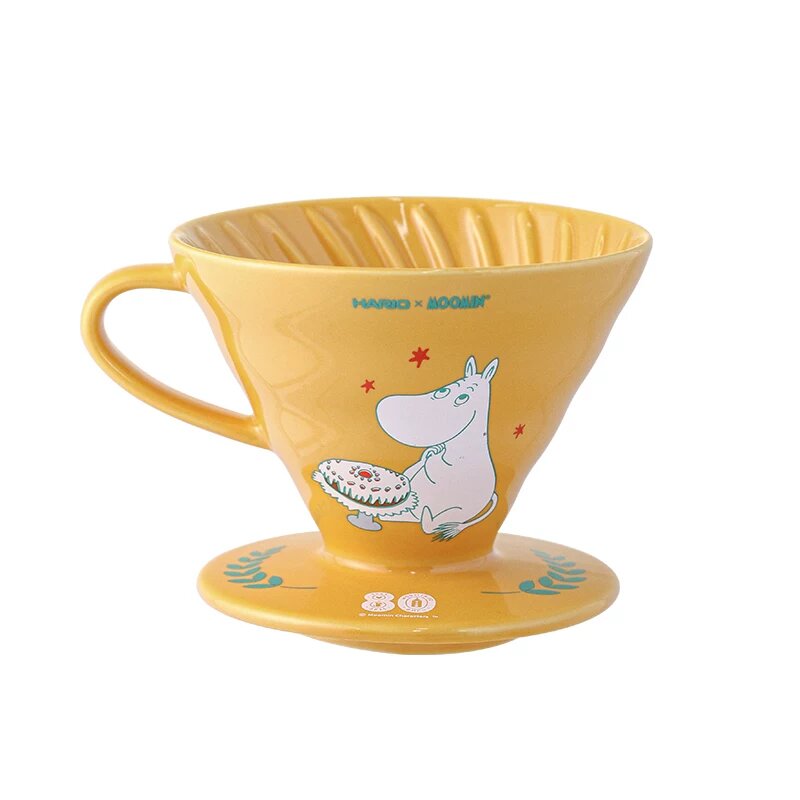 Керамический фильтр для кофе MOOMIN, тыквенно-пряный, на 1-4 чашки, премиум-фильтр