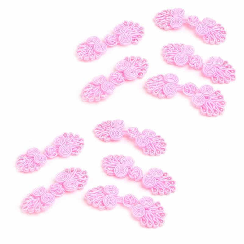 Chinese Knots for Frog Buttons 10 Pairs Jackets Corsets Handbag Decoration Suppl